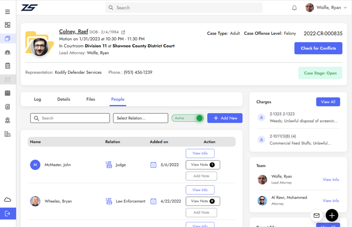 Where Zealous Advocacy Meets Smart Technology - ZLS.APP